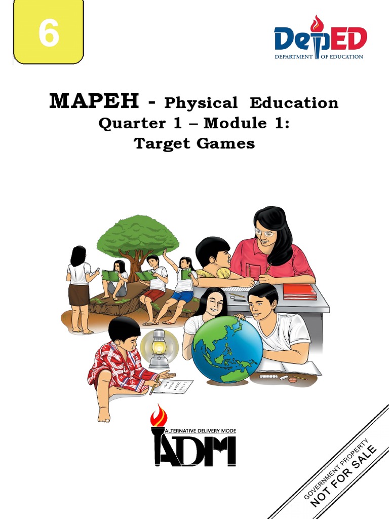 Mapeh - : Physical Education Quarter 1 - Module 1: Target Games | PDF ...