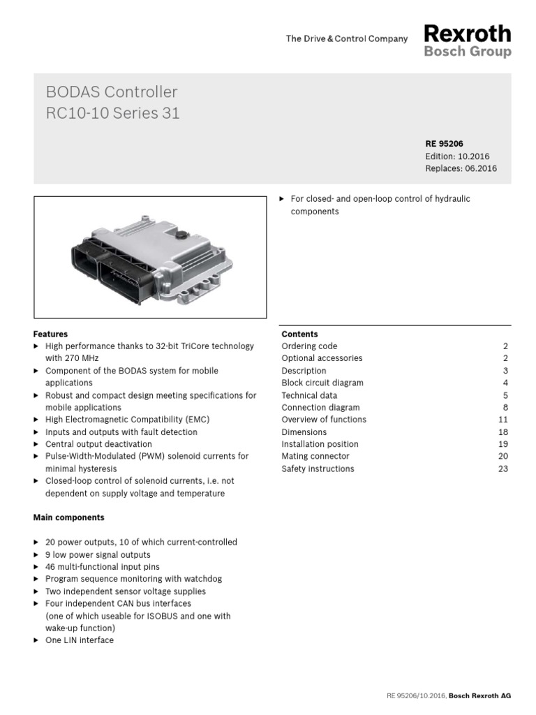 BODAS Controller | PDF | Computer Program | Programming