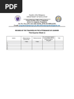 Monitoring Tool For Kindergarten Pecd Checklist Result | PDF | Teaching ...