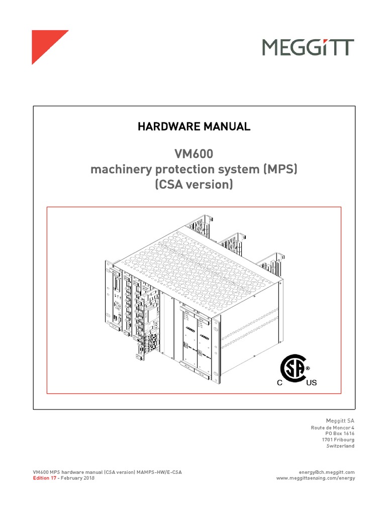 Manual VM600 MPS Hardware-En Csa Version | PDF | Electrostatics ...