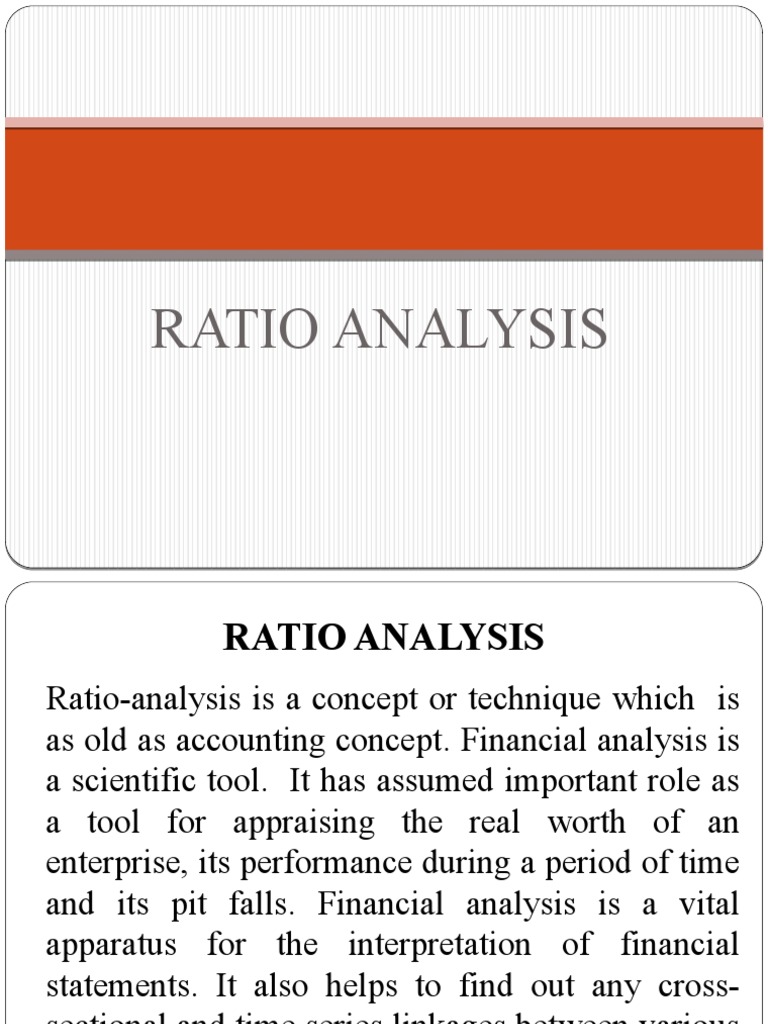 Ratio Analysis | PDF | Equity (Finance) | Debt