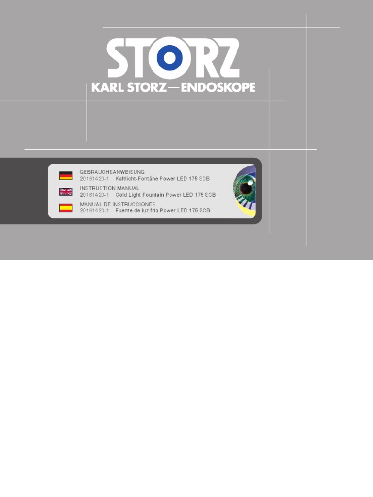 Manual Usuario Fuente de Luz Power Led 175 | PDF
