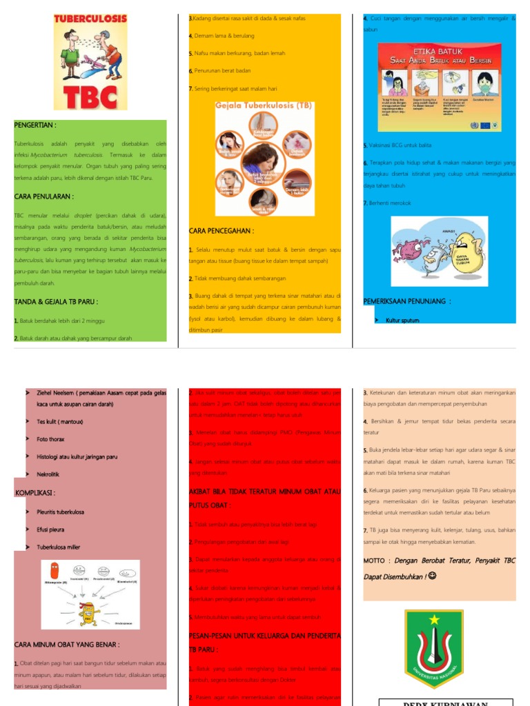 Leaflet TB Paru Edit | PDF