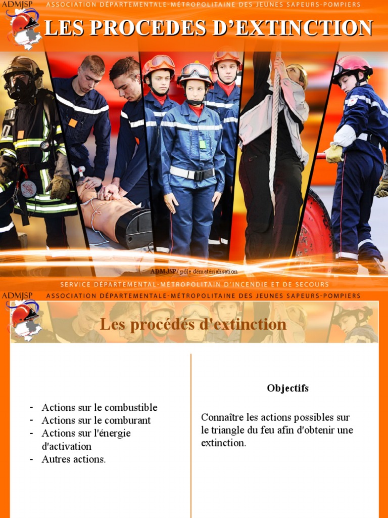 Les Procedes D'Extinction | PDF | La combustion | Combustible