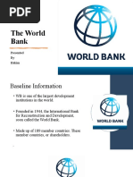 World Bank Organizational Structure 2021 | PDF | World Bank Group ...