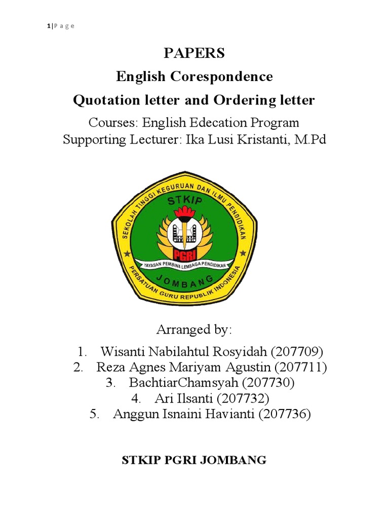 English correspondence papers | PDF | Sales | Payments