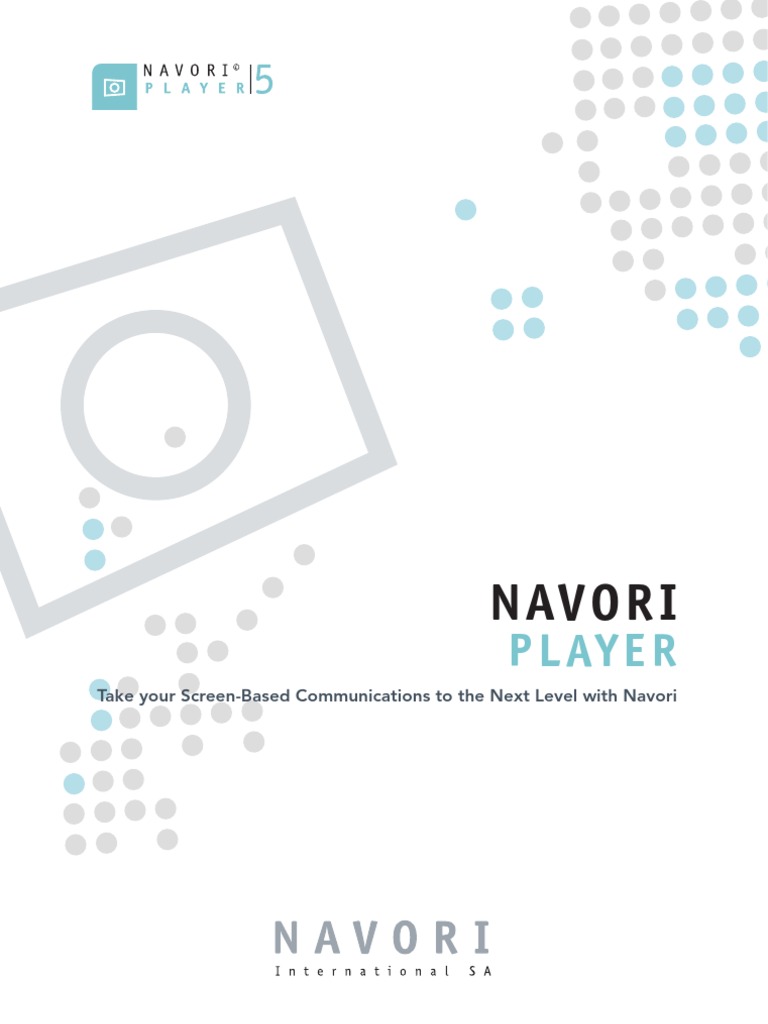 NAVORI Player 5 English | PDF | Adobe Flash | Microsoft Windows