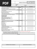 Reach Stacker Inspection Checklist | PDF | Automotive Technologies ...