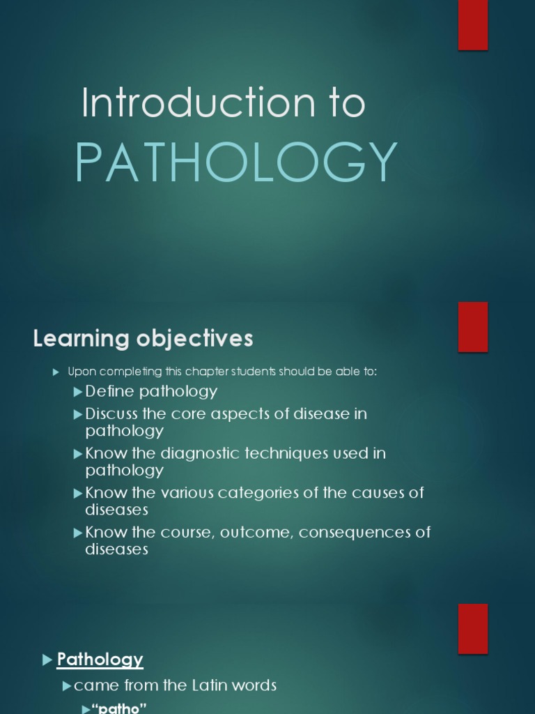 1 Intro To Histopath | PDF | Pathology | Clinical Medicine