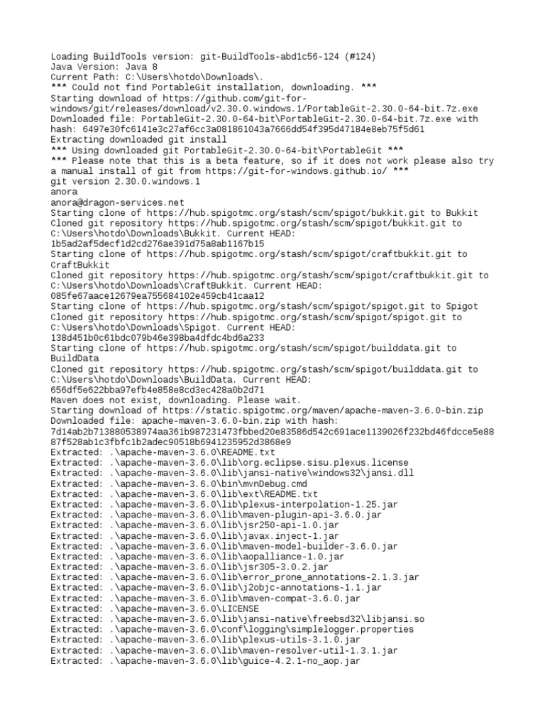 BuildTools Log | PDF | Computing Platforms | Software