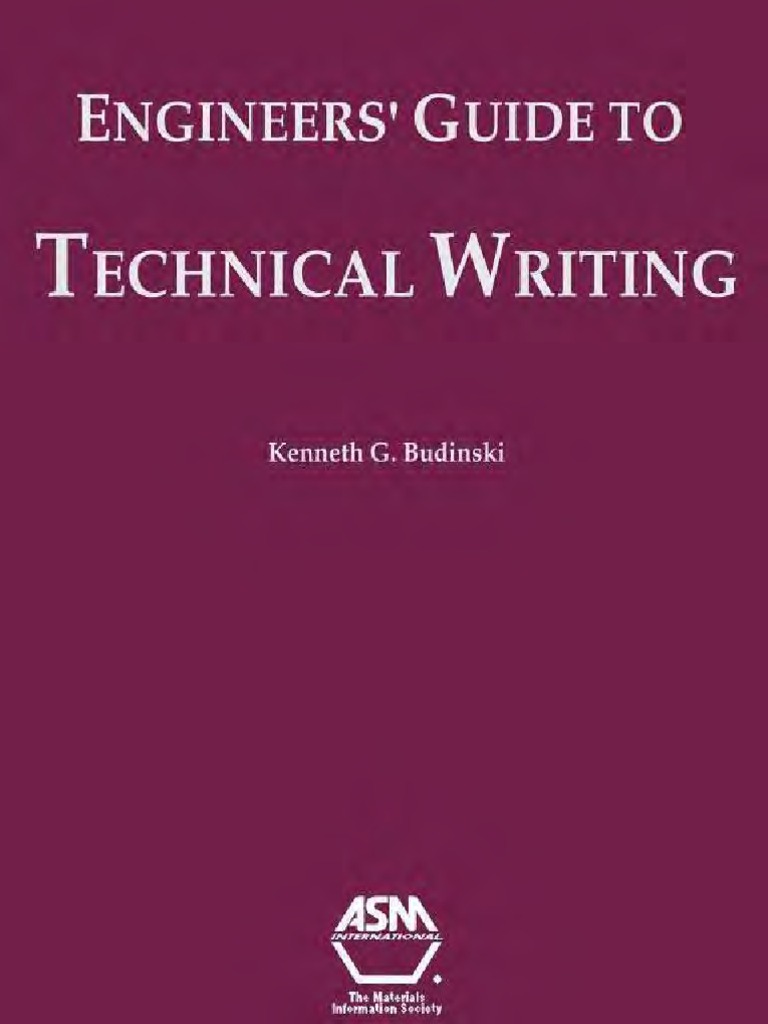 Technical Writing | PDF | Books | Engineer