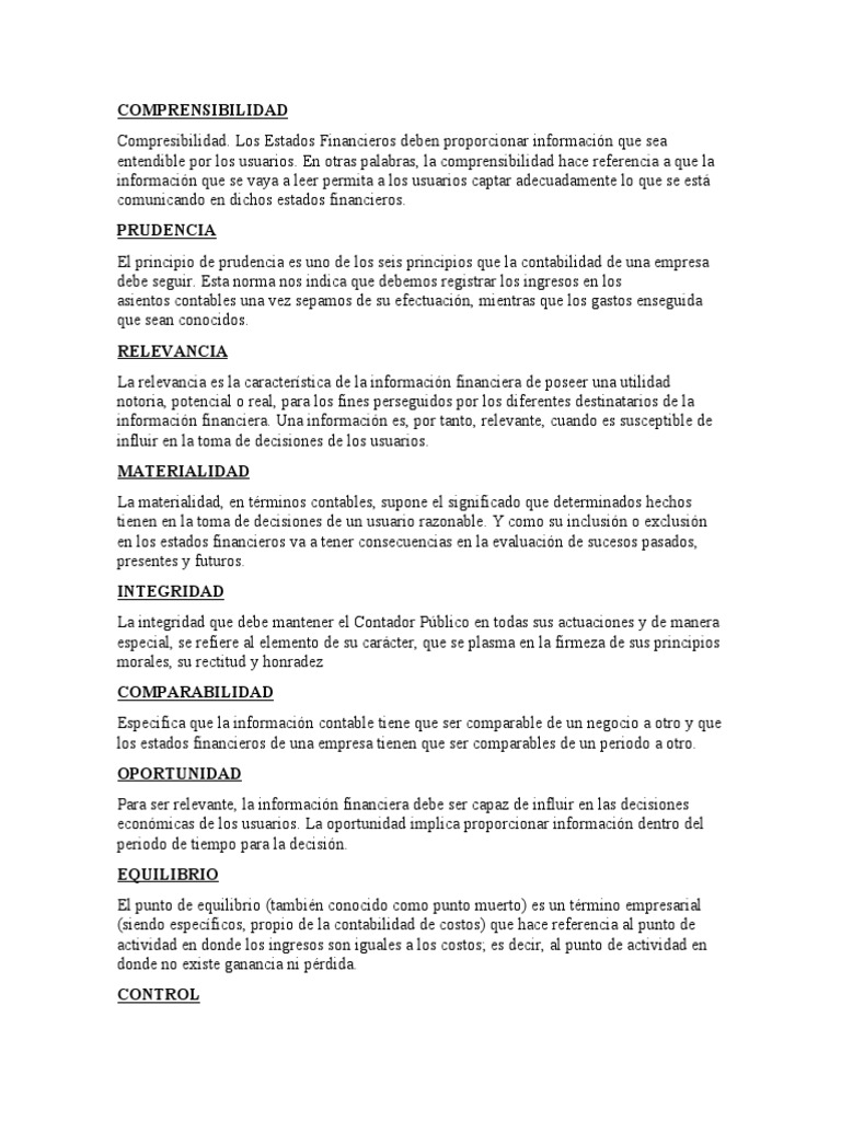 Glosario Contable | PDF | Activo intangible | Estado financiero