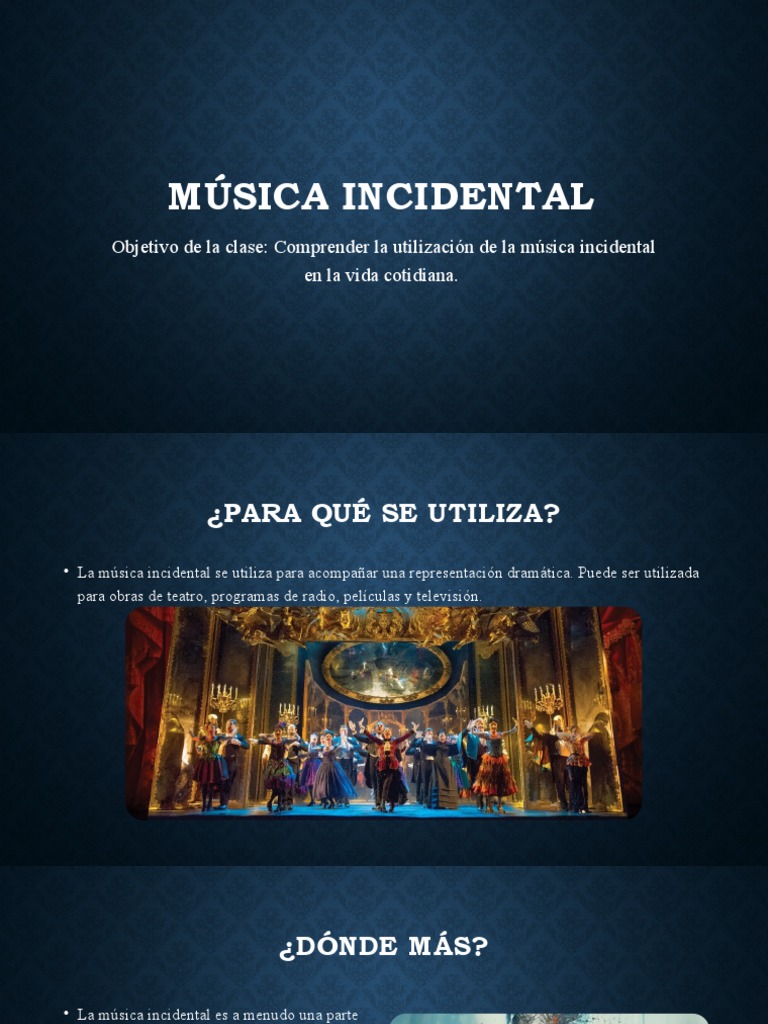Música Incidental | PDF