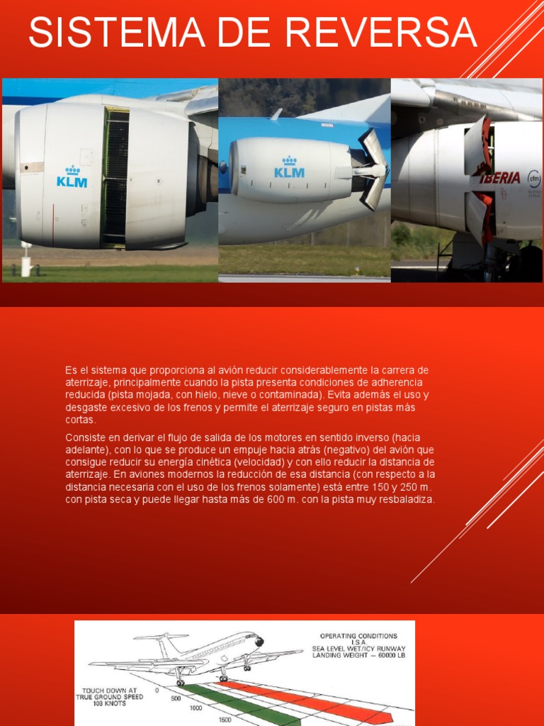 Sistema de Reversa | PDF | Avión | Ingeniería Aeroespacial
