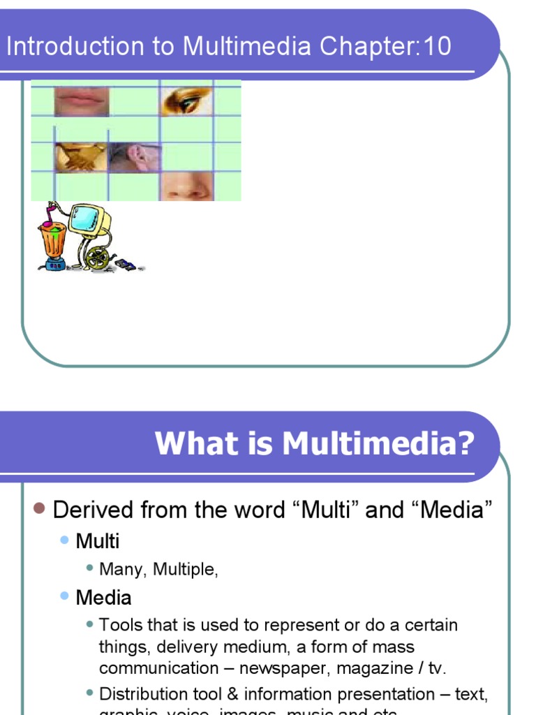 Introduction To Multimedia Chapter:10 | PDF | Multimedia | Graphics