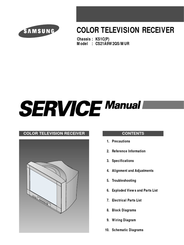 Chassis Ks1c CS21A9W2 | PDF | Electronic Engineering | Electromagnetism