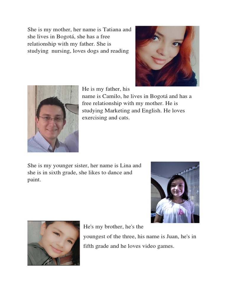 Evidence Family Likes and Dislikes | PDF