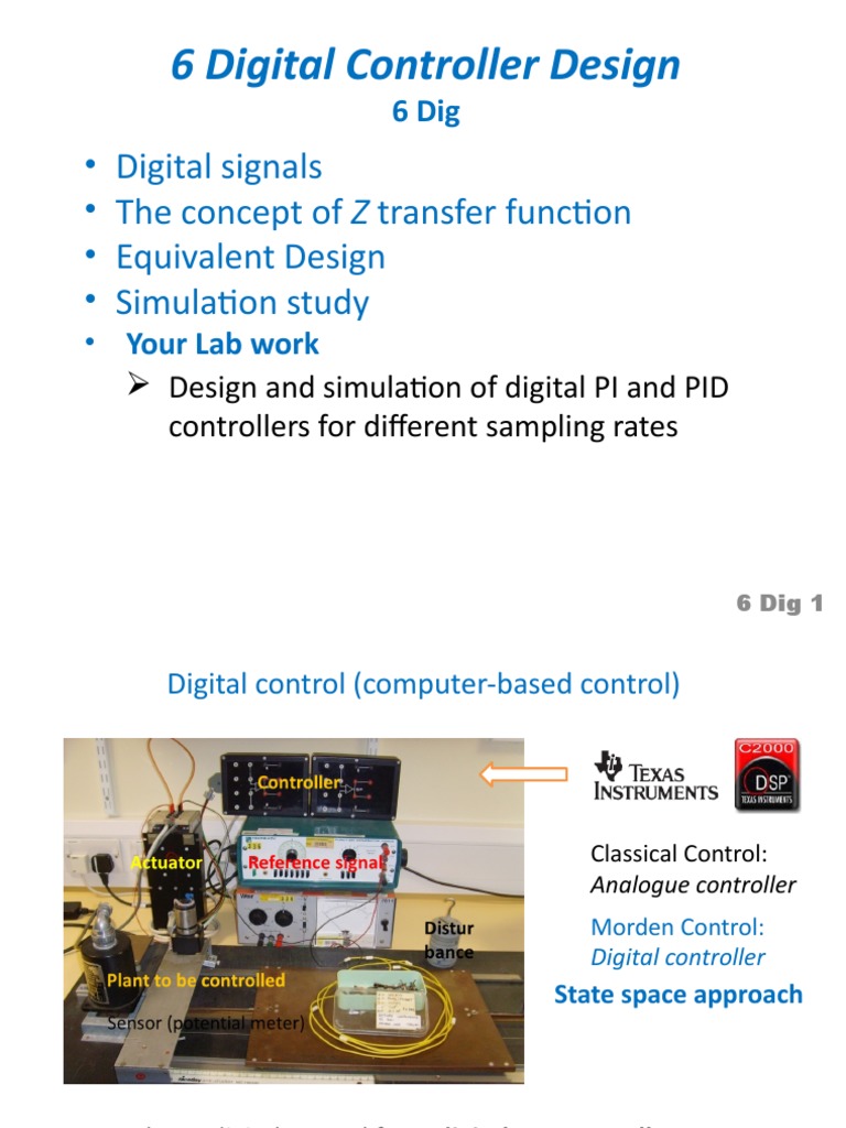 6 Digital Controller Design | PDF