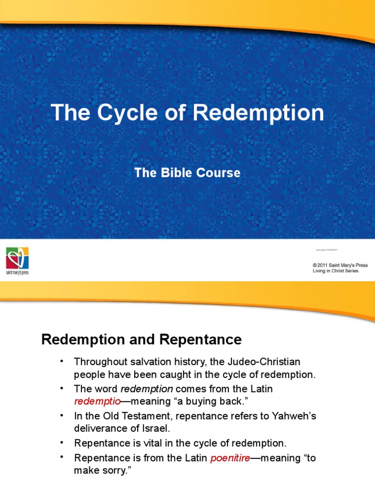 The Cycle of Redemption | PDF | Ten Commandments | Salvation