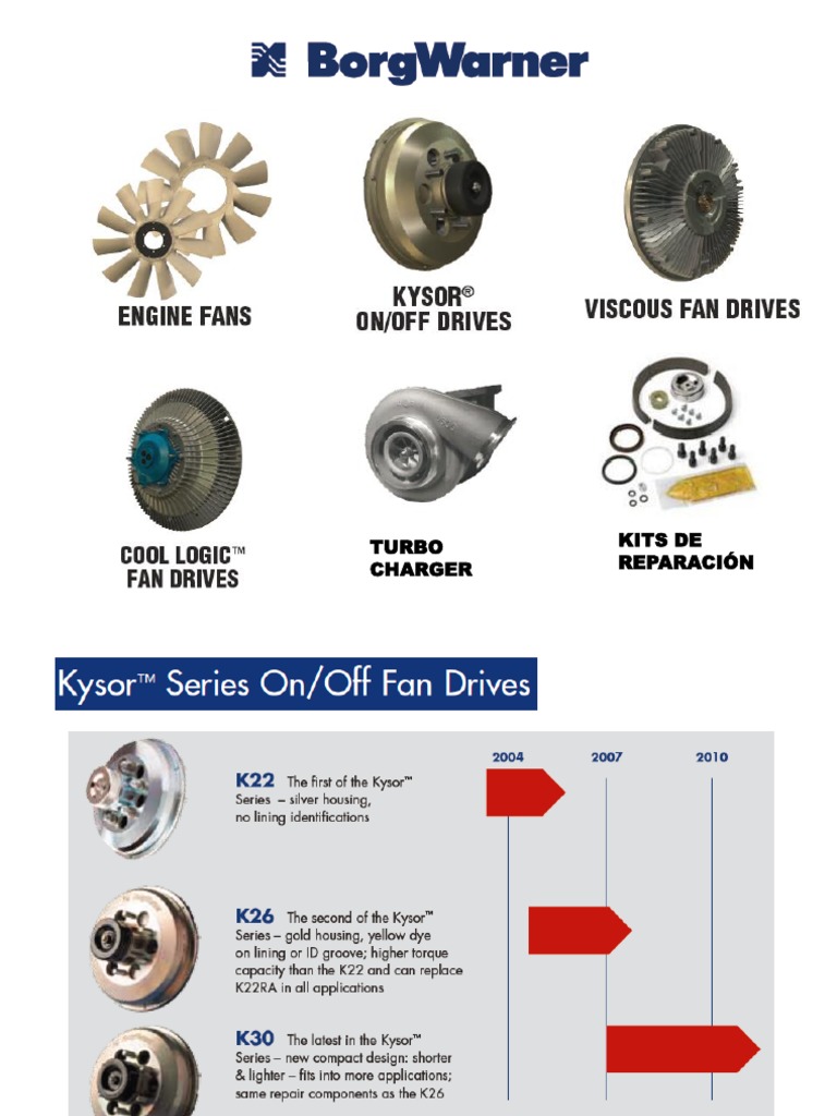 Borg Warner | PDF | Bienes manufacturados | Máquinas