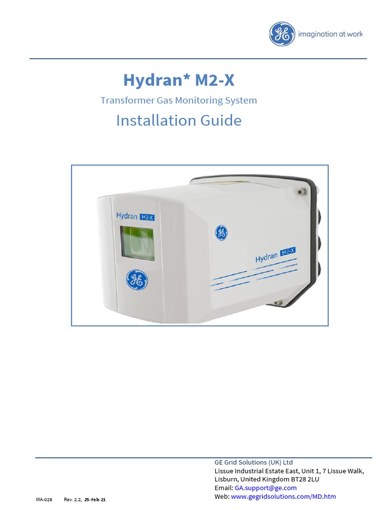 MA 028 Hydran M2 X Installation Guide Rev2.2 | PDF | Electrical Connector | Electrical Wiring