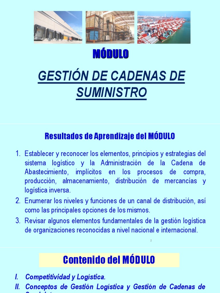 Presentación GCA - LE | PDF | Logística | Inventario