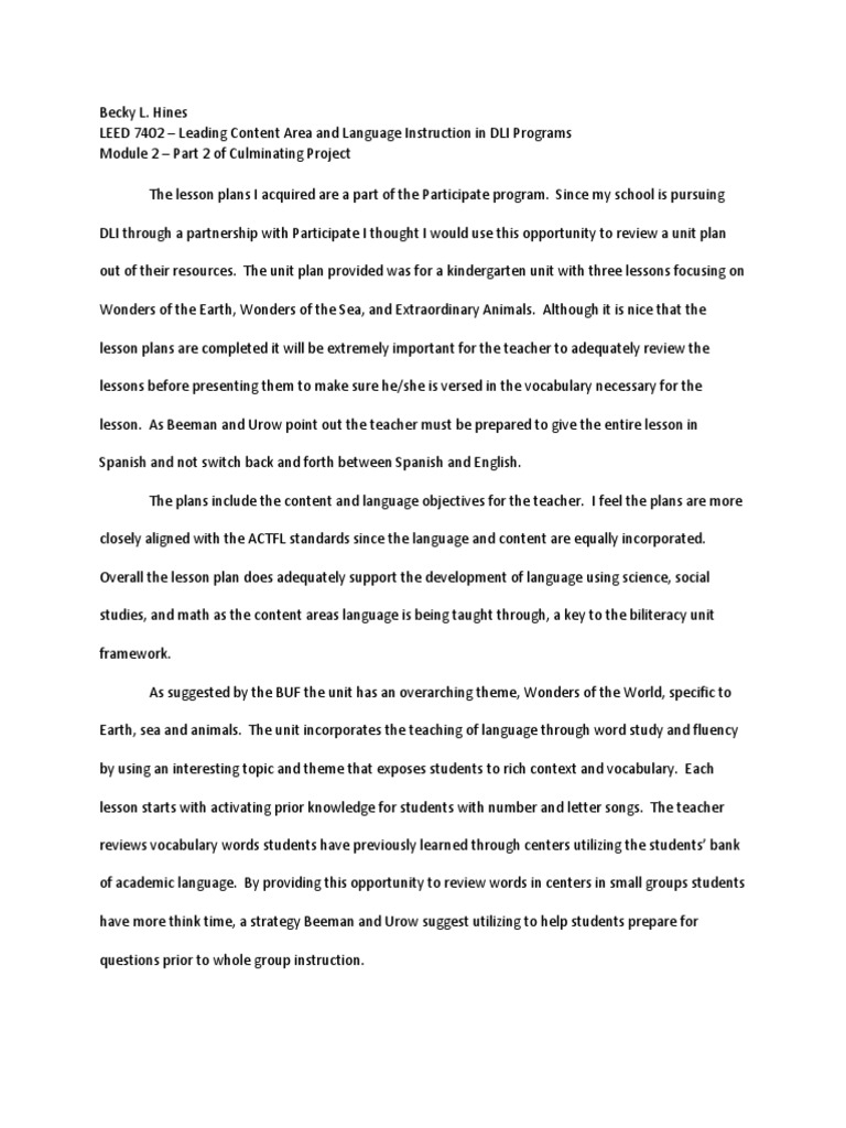 22 Wida Vs Actfl in Lesson Planning | PDF | Lesson Plan | Applied ...