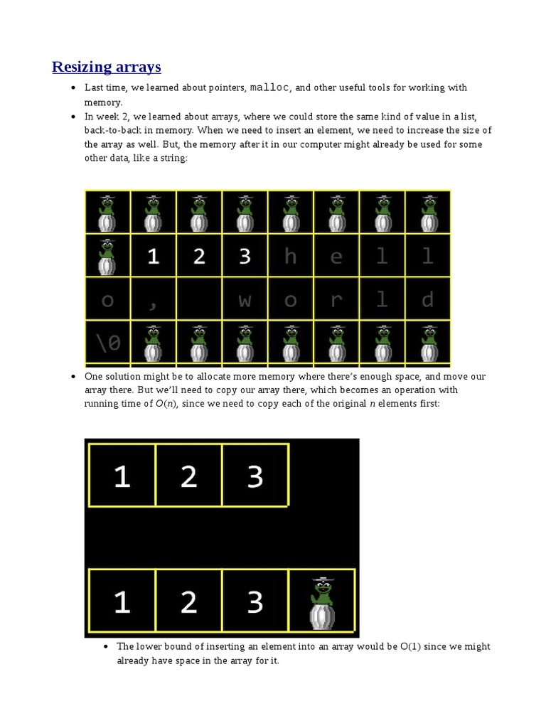 Cs50 Saptamana 05 Data Structures Pdf Pointer Computer Programming Array Data Structure