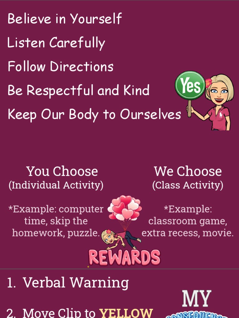 Rules Rewards Consequences | PDF