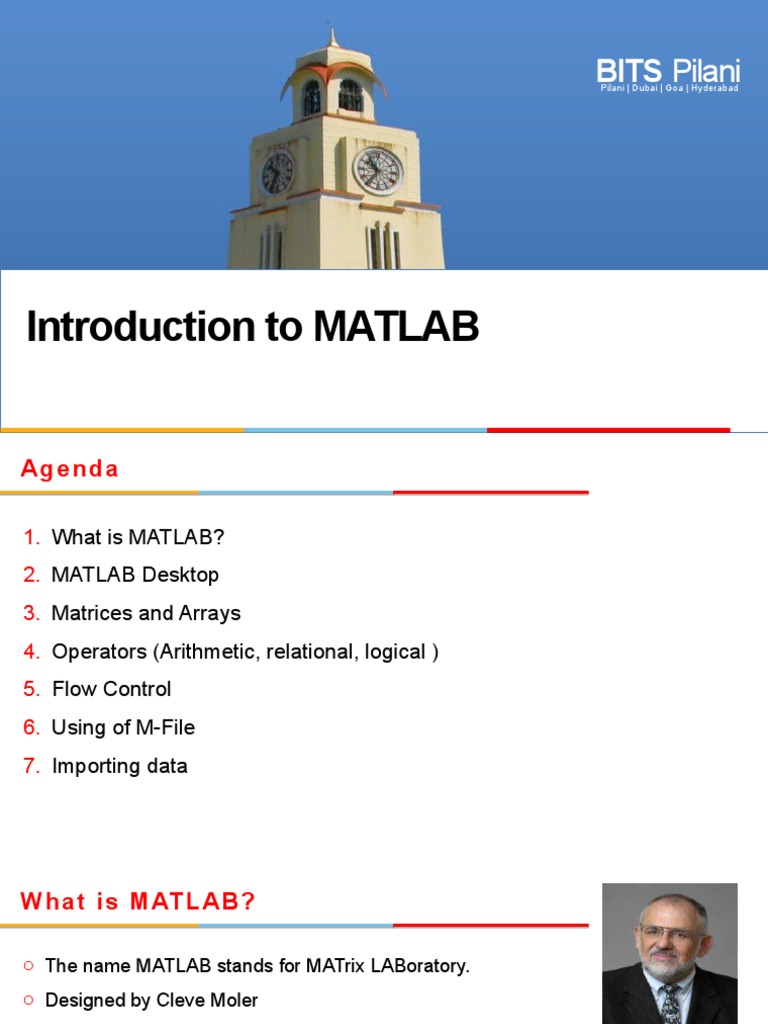 LAB Introduction To MATLAB Session - 1 | Download Free PDF | Matlab | Graphical User Interfaces