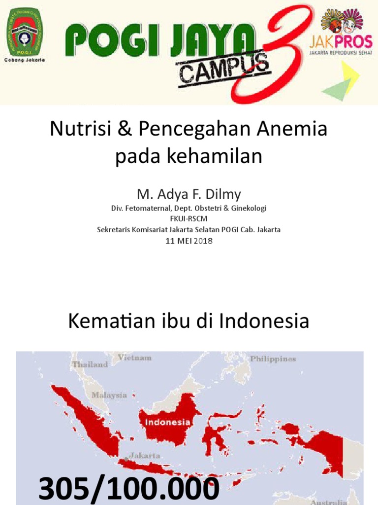 Dr. DIDO. FINAL Pencegahan Anemia Pada Kehamilan PJC3Midwives | PDF
