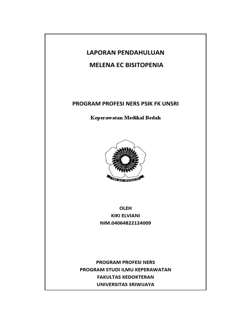 Melena dan Bisitopenia: Penjelasan Medis | PDF