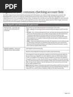 FINE PRINT: Checking Account Agreement: Teacher Tip | PDF | Transaction ...