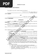 (Kasunduan NG Pag-Utang) : Loan Agreement | PDF | Collateral (Finance ...