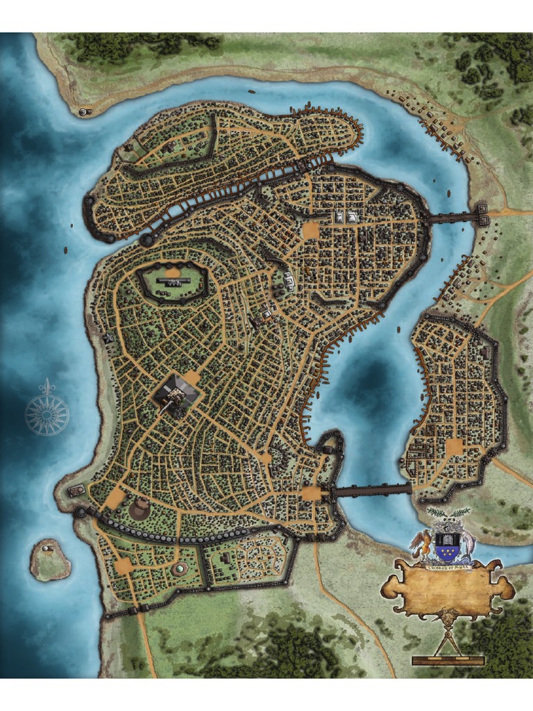 Pathfinder - (MAP) - Korvosa | PDF