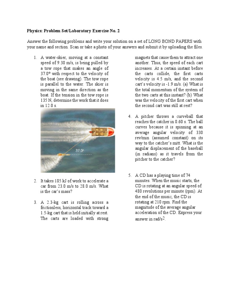 Physics Lab Exercise No 2 | PDF | Velocity | Speed