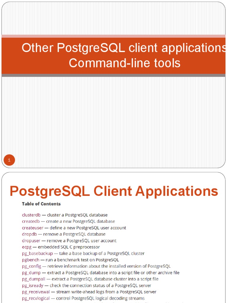 3.backup Restore Tools | PDF | Postgre Sql | Databases
