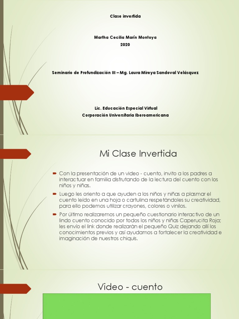 Clase Invertida para Padres e Hijos | PDF