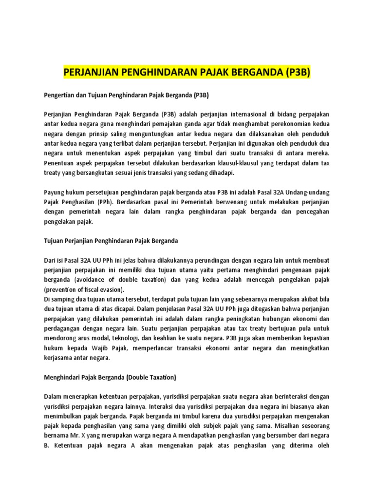 Ringkasan - P3B | PDF