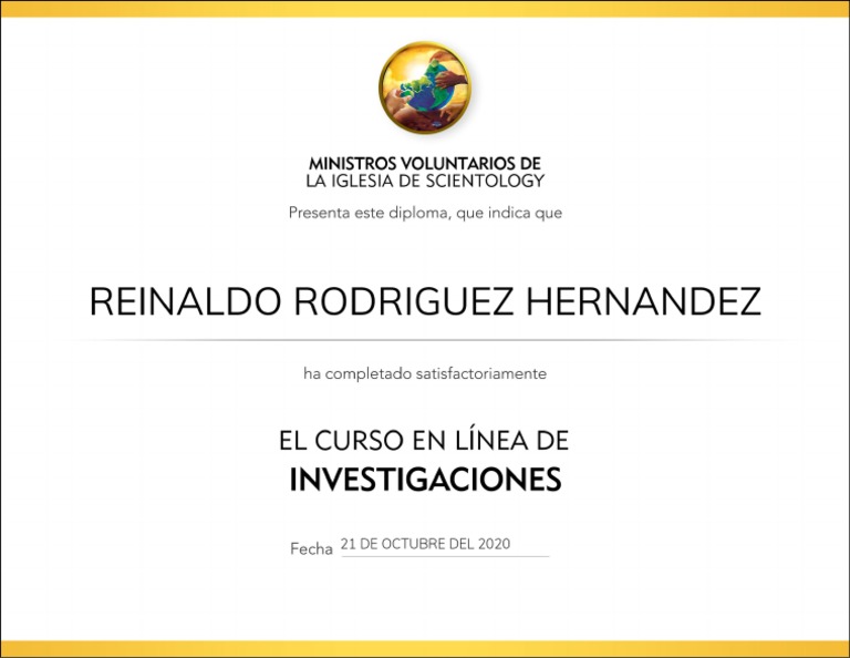 Scientology Courses Investigations | PDF