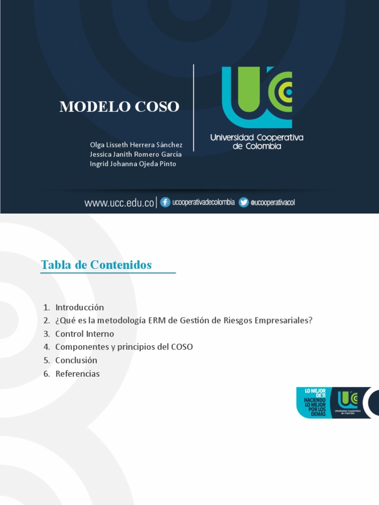 Modelo COSO | PDF