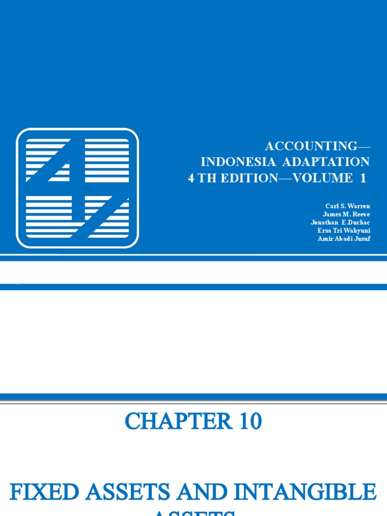 Chapter 10 - Fixed Assets and Intangible Assets | PDF | Goodwill ...
