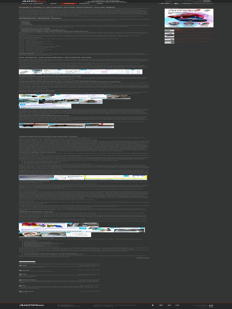 Magneti Marelli Selespeed CFC328 (DUALOGIC) - Italian Robot - The ...