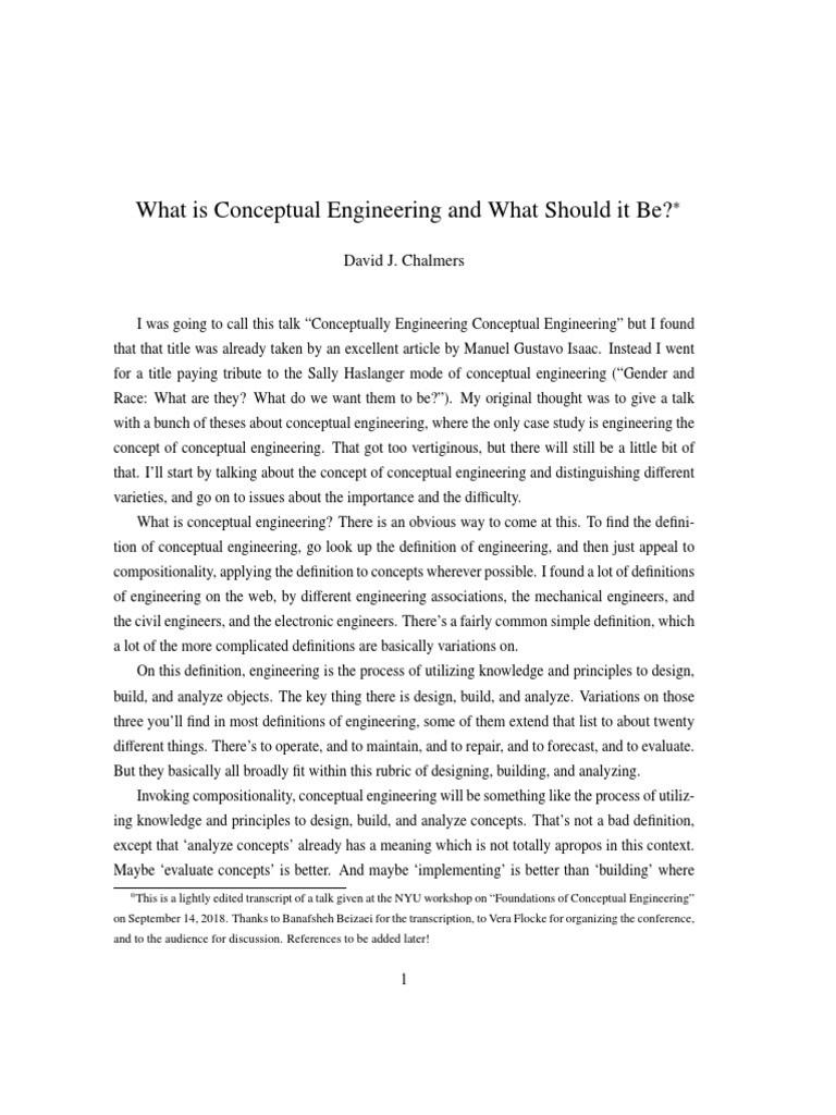 Revising Concepts and Creating New Ones: Examples of Conceptual ...