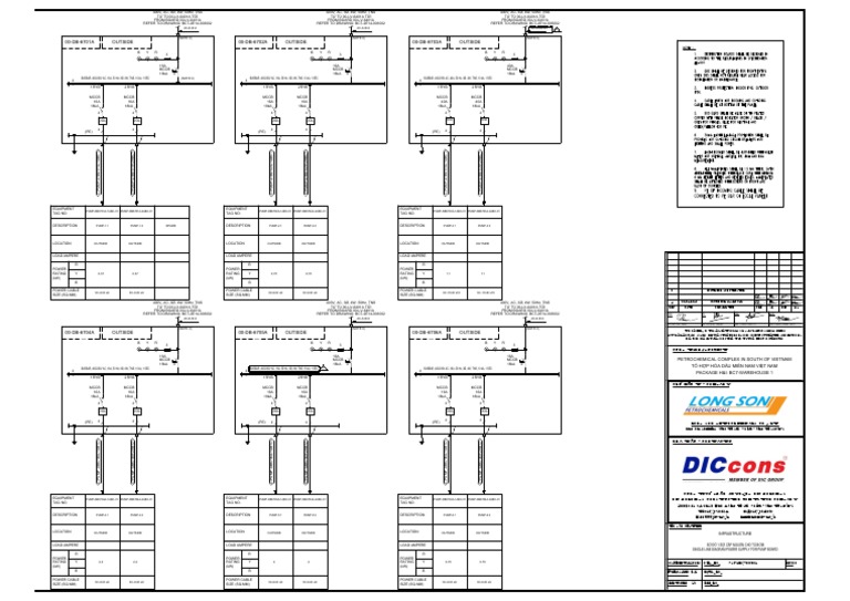 Electrical schematic diagram showing the configuration and connections ...