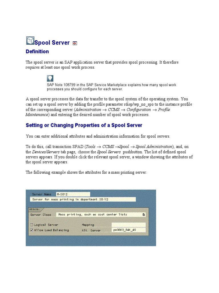 Spool Server | PDF | Server (Computing) | Distributed Computing ...