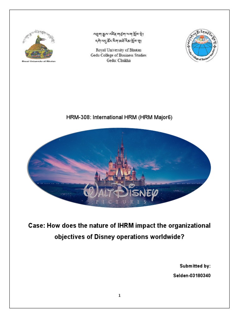 Walt Disney Case | PDF | Human Resource Management | Business
