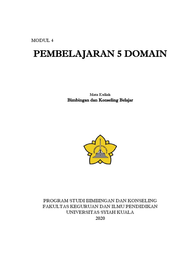 Pemahaman 5 Domain Pembelajaran | PDF | Karier & Perkembangan