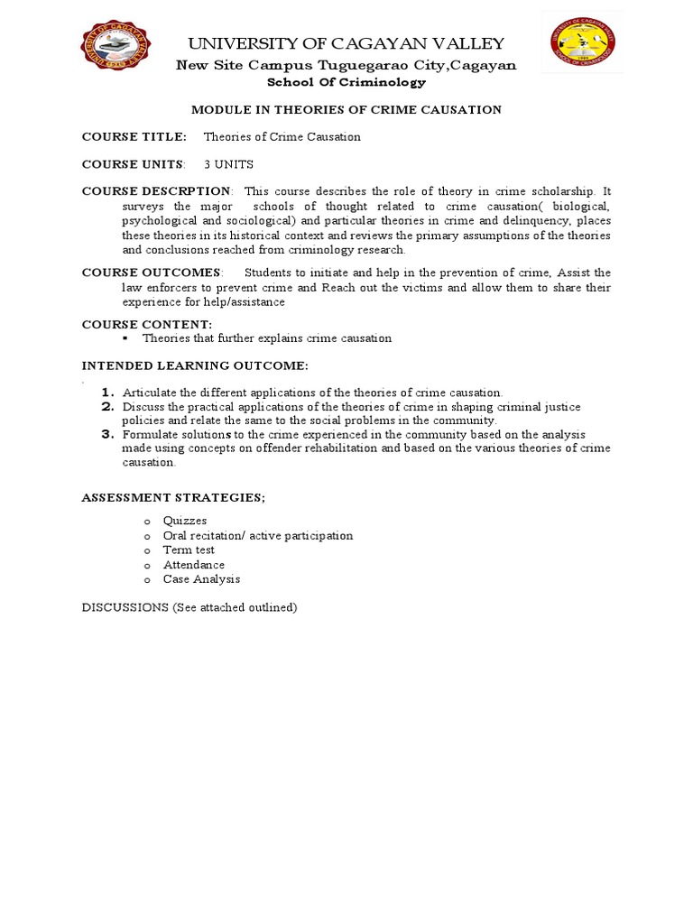 Midterm Module Theories!!! | PDF | Criminology | Deviance (Sociology)