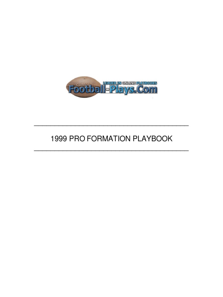 1999 Split Back Veer by Football Plays | PDF